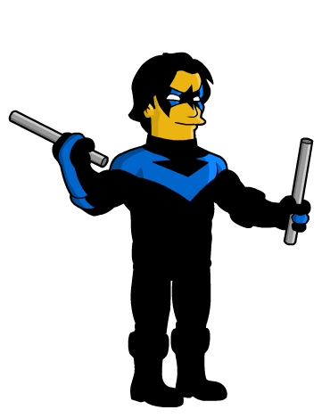 Springfield Punx: DC Comics Explosion!