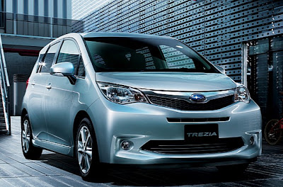 La Toyota Verso-S ha la sua gemella, la Subaru Treza