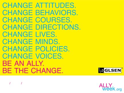 Equality NC Blog: It's That Time Again: Ally Week!