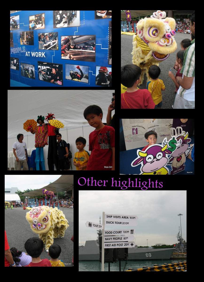 SengkangBabies: We went to Navy Open House - where is our Sub?