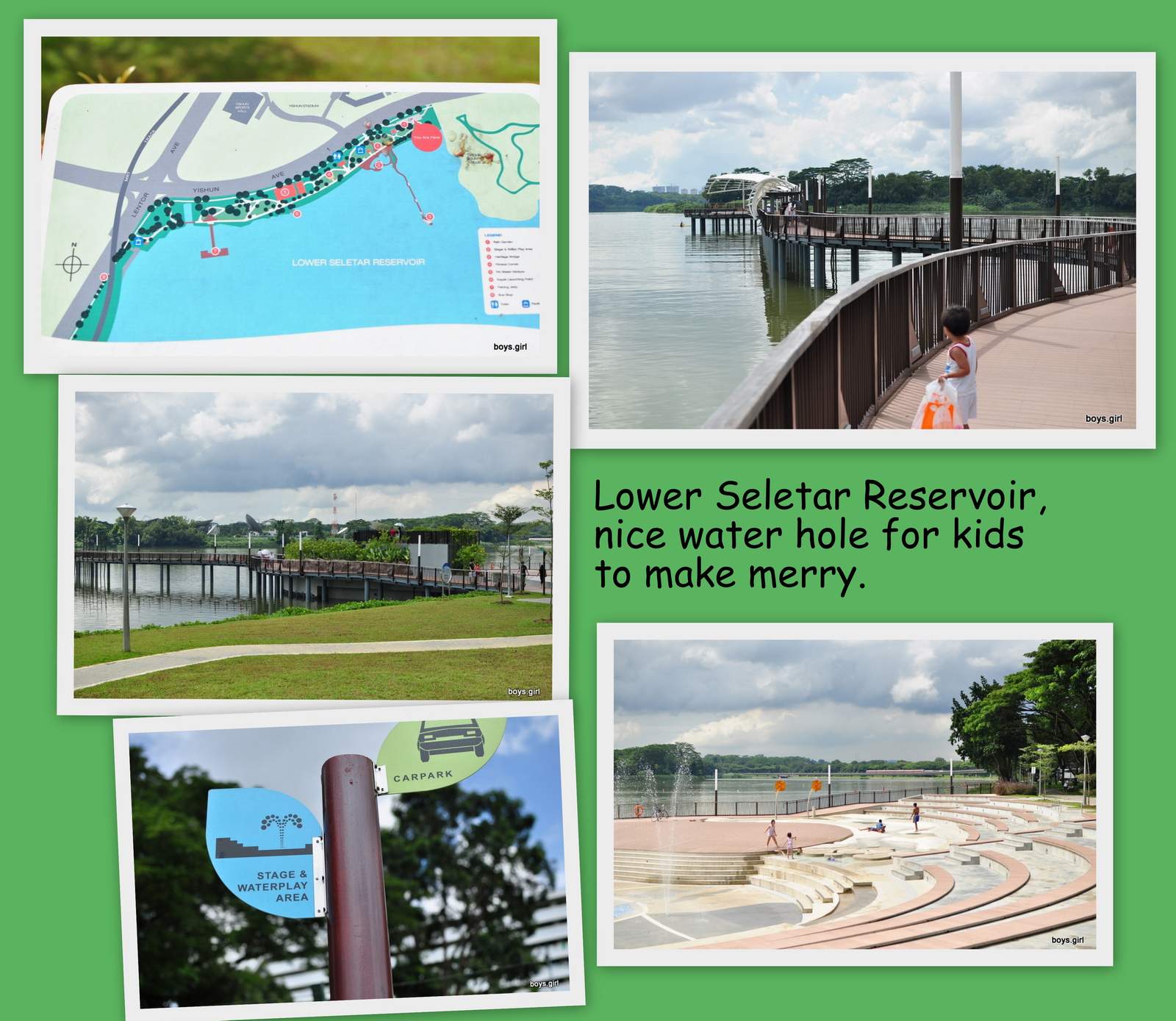 SengkangBabies: Lower Seletar Reservoir, cool water play arena for kids!