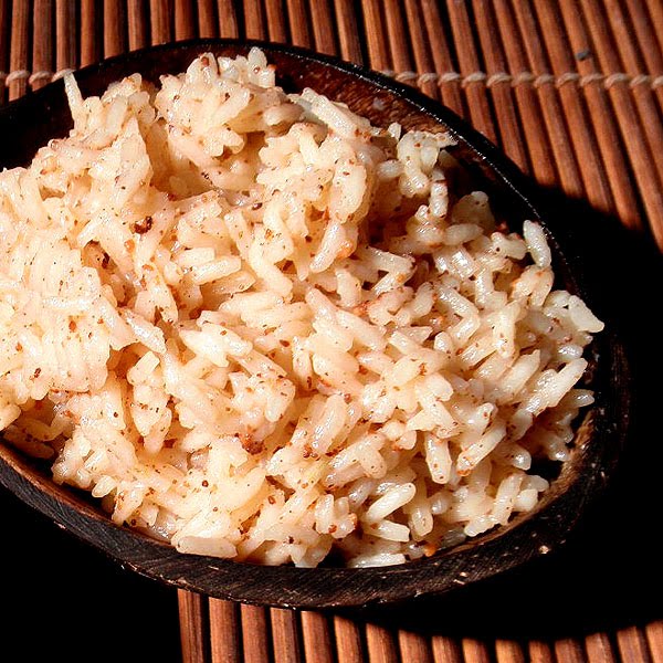 en la cocina: Brown coconut rice