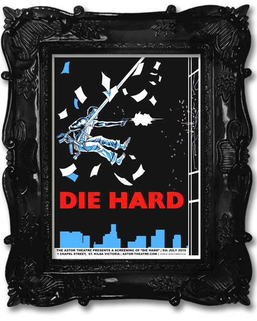 INSIDE THE ROCK POSTER FRAME BLOG: Die Hard and Predator Posters on ...