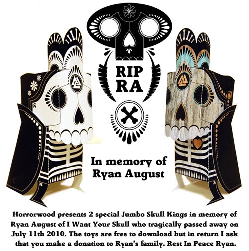 INSIDE THE ROCK POSTER FRAME BLOG: R.I.P. Ryan August "SKULL KING" from ...