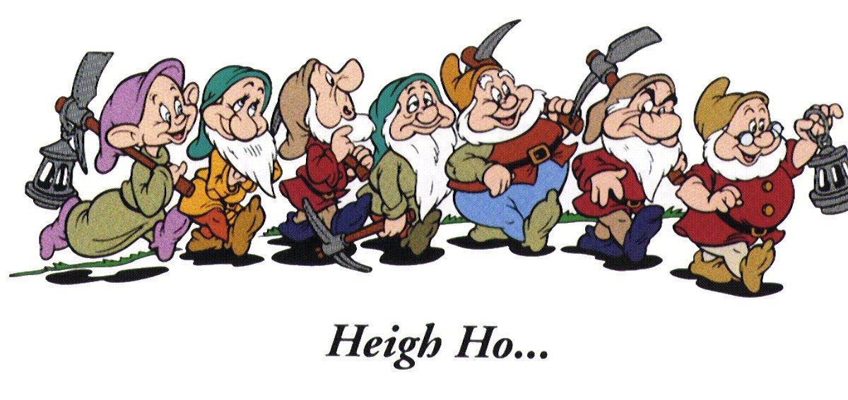 My life is but a tapestry...: Grumpy, Dopey, Sleepy, Sneezy and Me!