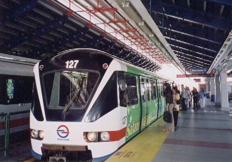 The days when this LRT was still "Putra"