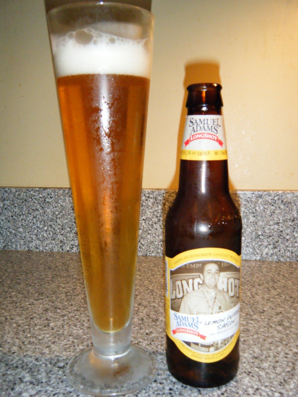 The Sum of All Beers: Longshot lemon Pepper Saison