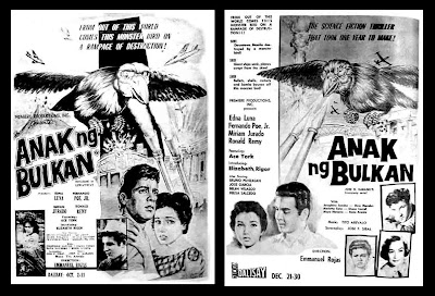 PELIKULA, ATBP.: ANAK NG BULKAN (1959)