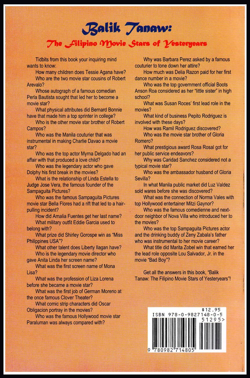 SUSAN ROCES: MS. SUSAN ROCES IN DR. ROMY PROTACIO'S BOOK "BALIK TANAW ...