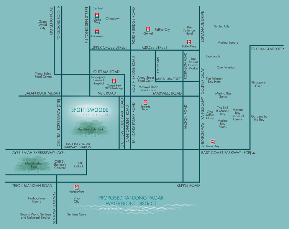 Spottiswoode Residences: SR Location Maps
