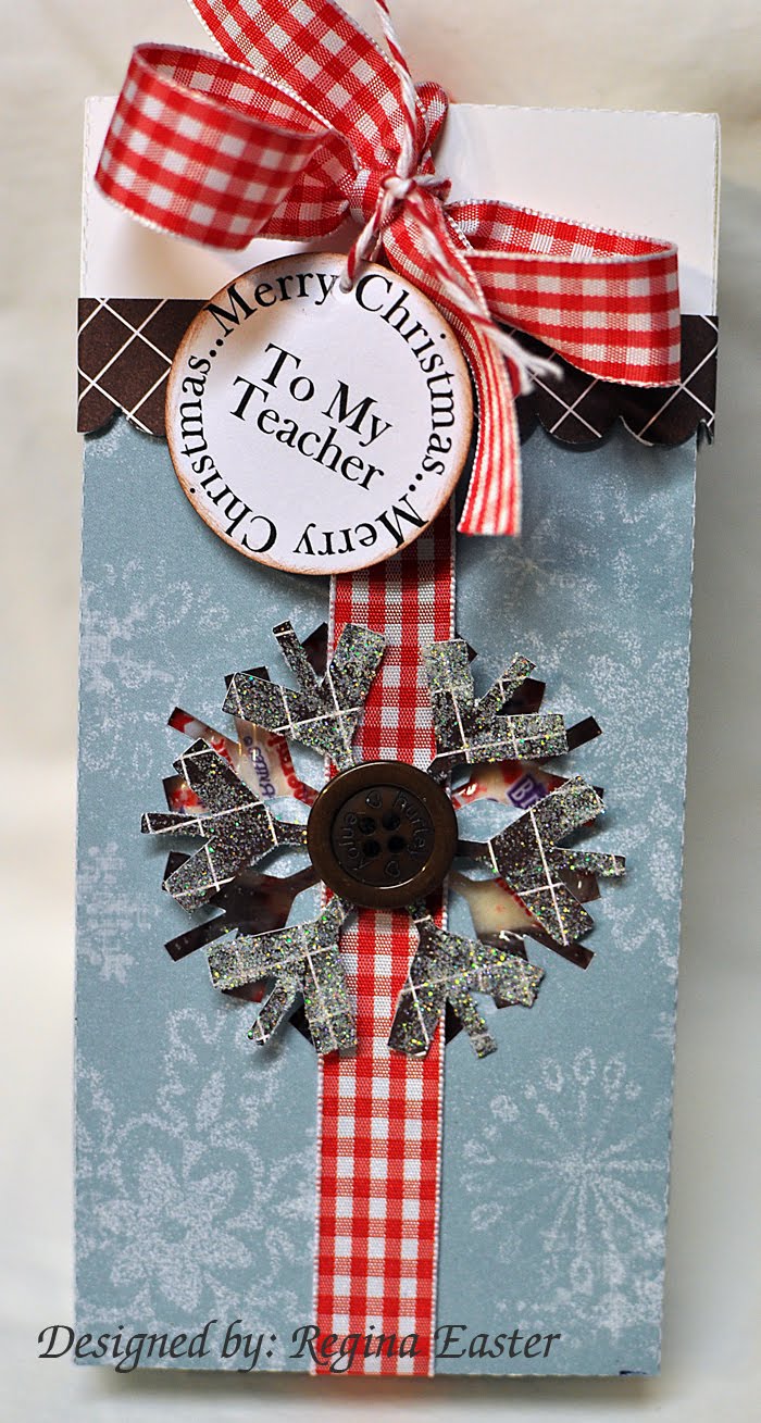 Hand to Paper: TEACHER GIFT FOR CHRISTMAS.....PROJECT TO HOLD A GIFT ...