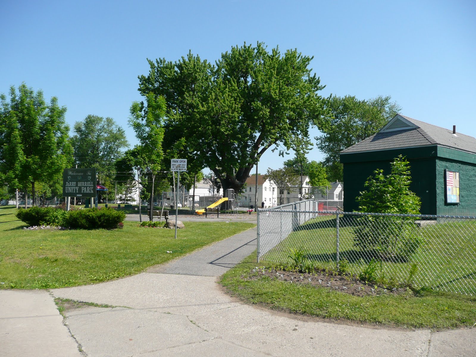 Schenectady Playgrounds: Jerry Burrell Unity Park