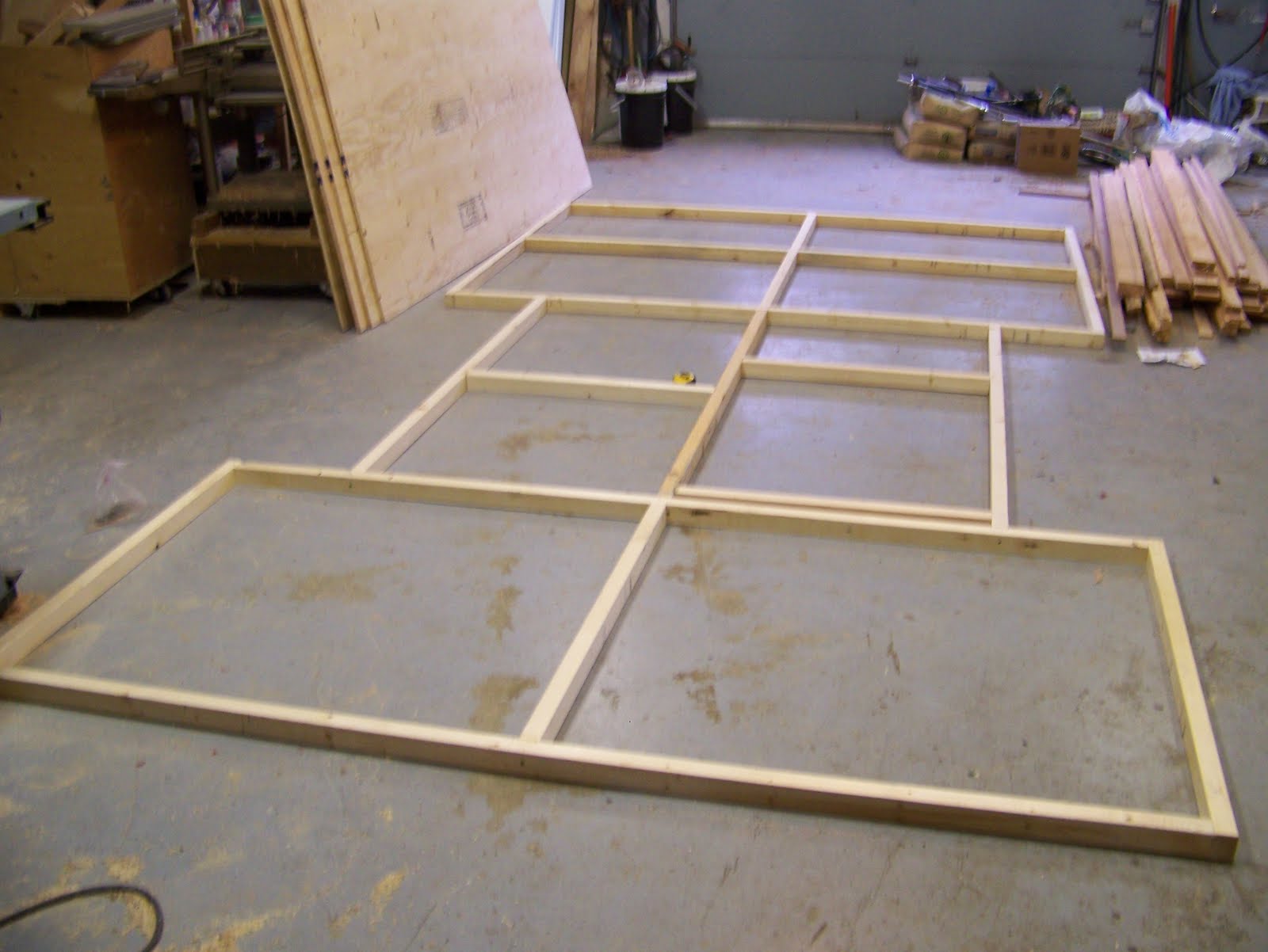 Tiny Home Teardrop Trailer: Platform Framing