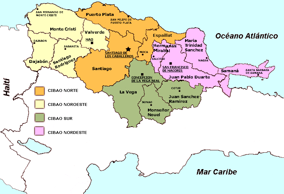 Zona Norte de la Republica Dominicana: Zona Norte de Rep Dom