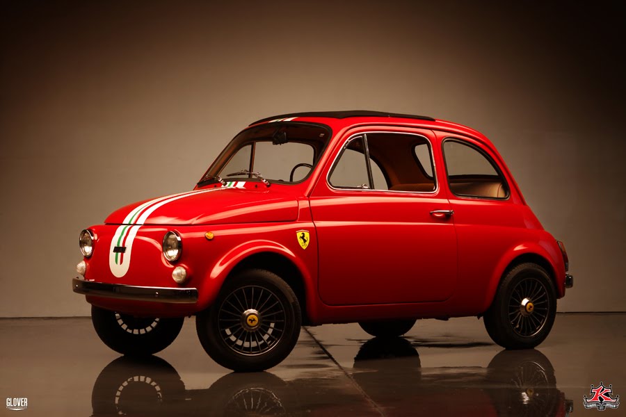 Jonathan Glover Photography: Fiat Ferrari Tribute