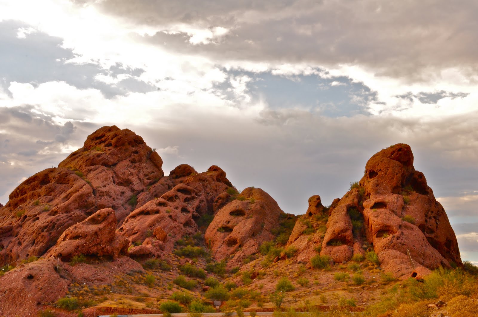 Scottsdale Daily Photo: Photo: Papago Park Mountains
