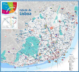 Inete TGSI-2: Mapa de Lisboa e Rede de Transportes