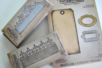 BlueMoon Scrapbooking: Tim Holtz Sizzix Alterations Winter Dies