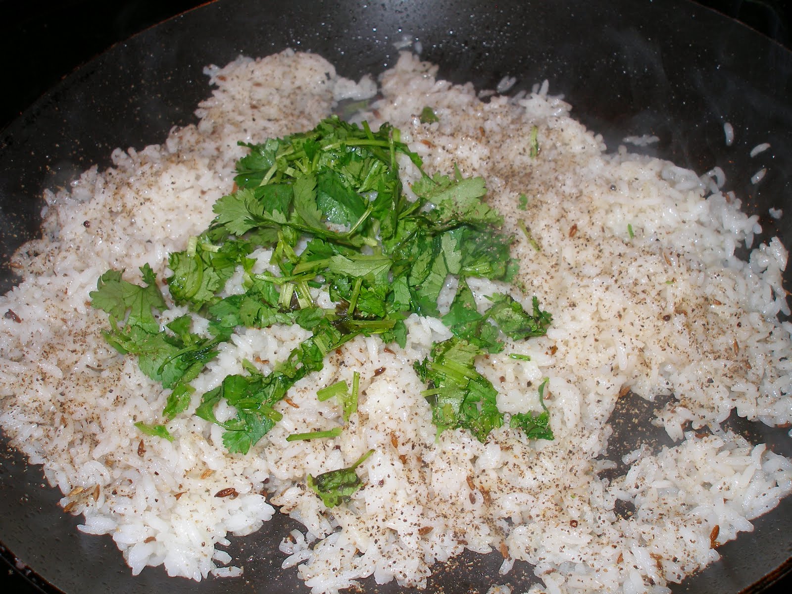 Pepper-Cumin Fried Rice | Kitchen Tantra