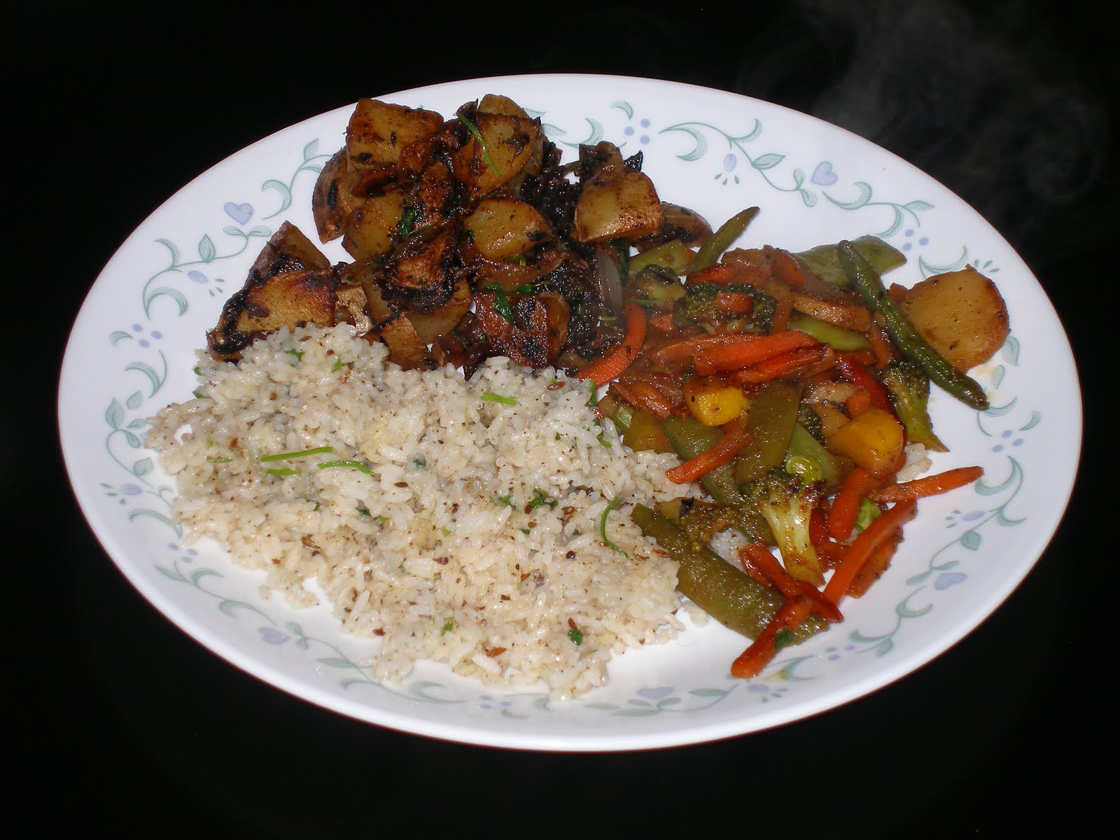 Pepper-Cumin Fried Rice | Kitchen Tantra