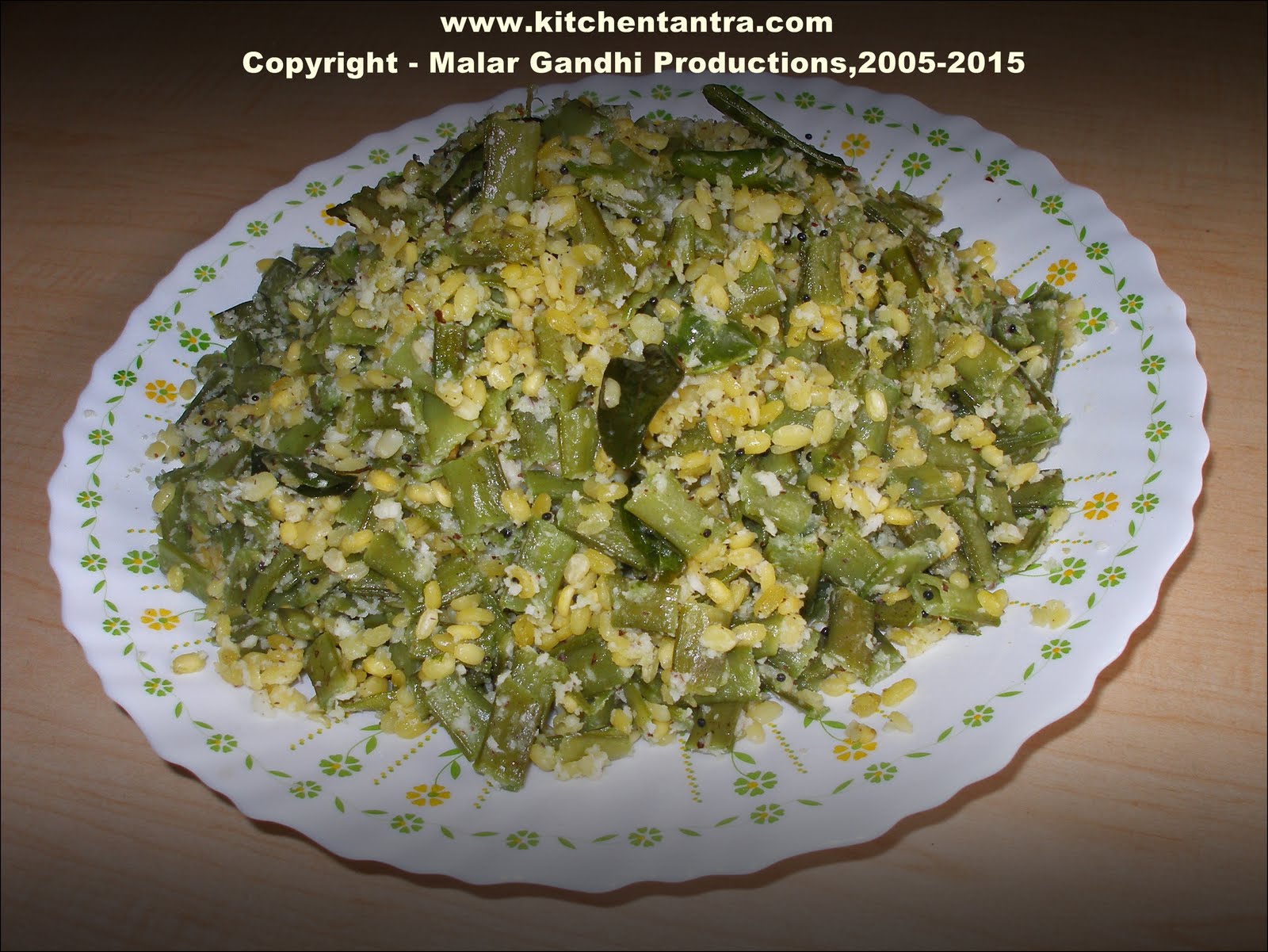 Cluster Beans Stir-fry/ Kothavarankai Poriyal / Kothavarangai Thoran ...