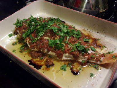 Simple International Recipes: Samaka Harra - (Syrian Spiced Fish)