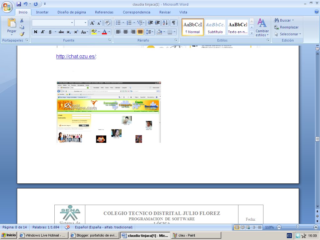 portafolio de evidencias