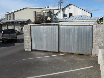 HEAVY METAL WORKS: Sliding Metal Gates - "Star Store"