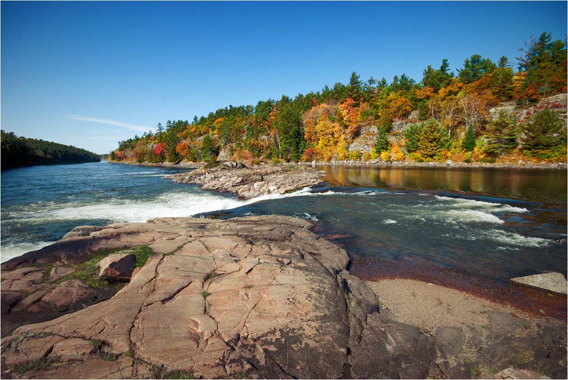 Silverpixel: RECOLLET FALLS, FRENCH RIVER, ONTARIO