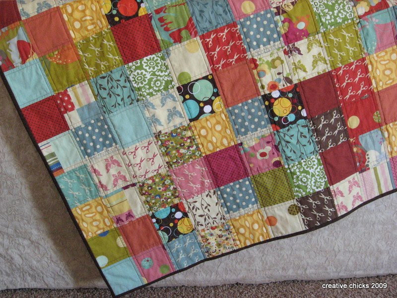 Creative Chicks: A Border-less Quilt