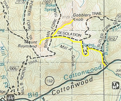 Wasatch Wilderness Hiking: Mt Raymond & Gobblers Knob via Butler Fork 6 ...