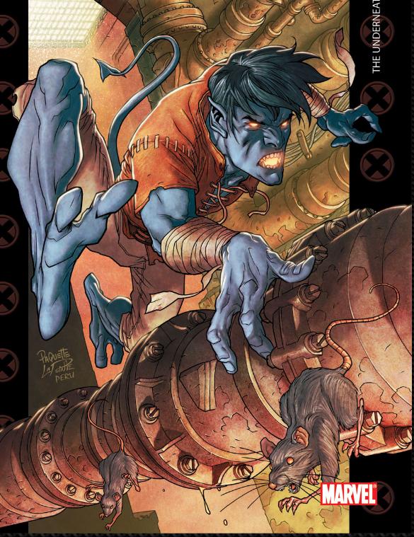 Tattoo references: X-Men collage: Nightcrawler