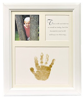 Personalized Gifts: Little Hands Hand Print and Poem Display