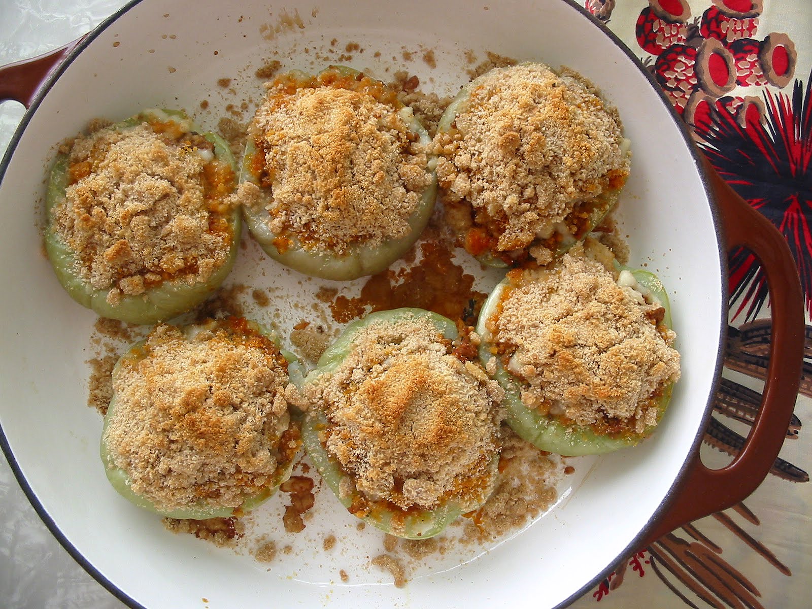 The Hungry Texan: Stuffed Chayote Squash