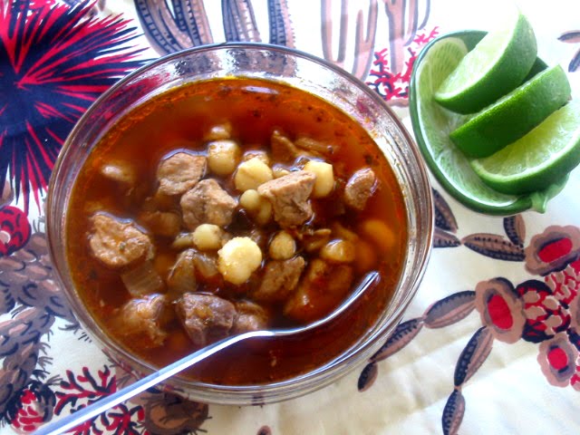 The Hungry Texan: Red Pozole