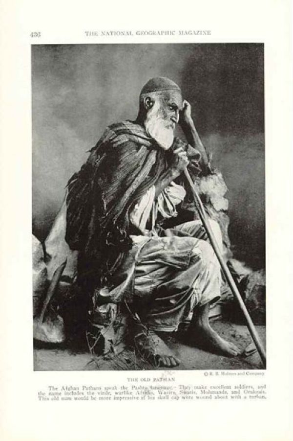 Pashtun Culture and History: Five beautiful black and white portraits ...