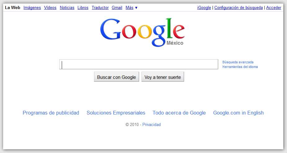 El nuevo diseño de Google para su buscador - CGnauta blog