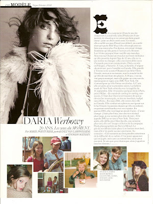 Absolutely Fabulous: Daria Werbowy - Editorials