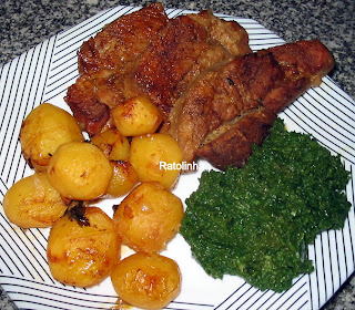 Vitela Assada com esparregado de espinafres | Receita rápida e simples ...