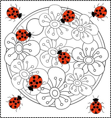 Nicole's Free Coloring Pages: 1 Martie Martisor * Coloring Spring ...