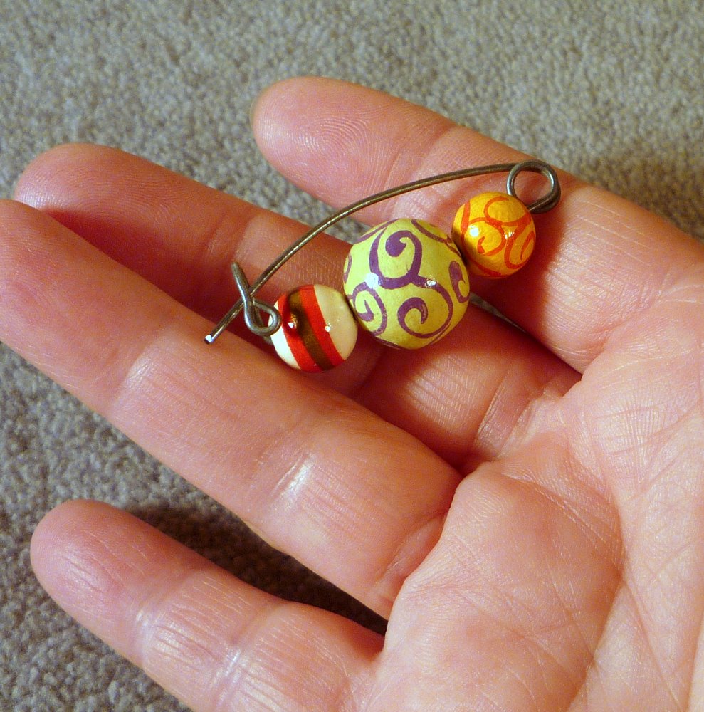 Mich L. in L.A.: Toga party!!! An easy fibula pin tutorial.