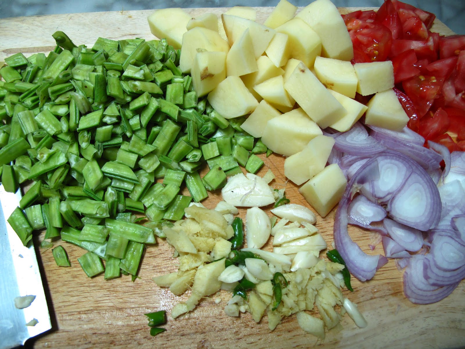 Gavarfali Ki Subji - Cluster Beans cooked in spices and tomato gravy ...