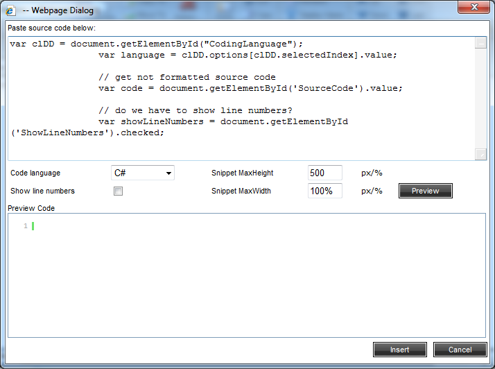 Sitecore Snippets: Integrating SyntaxHighlighter with Sitecore's Rich ...
