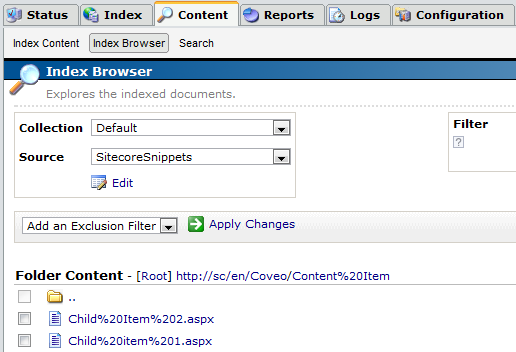 Sitecore Snippets: Using Coveo with Sitecore. Part 1: Indexing Sitecore items