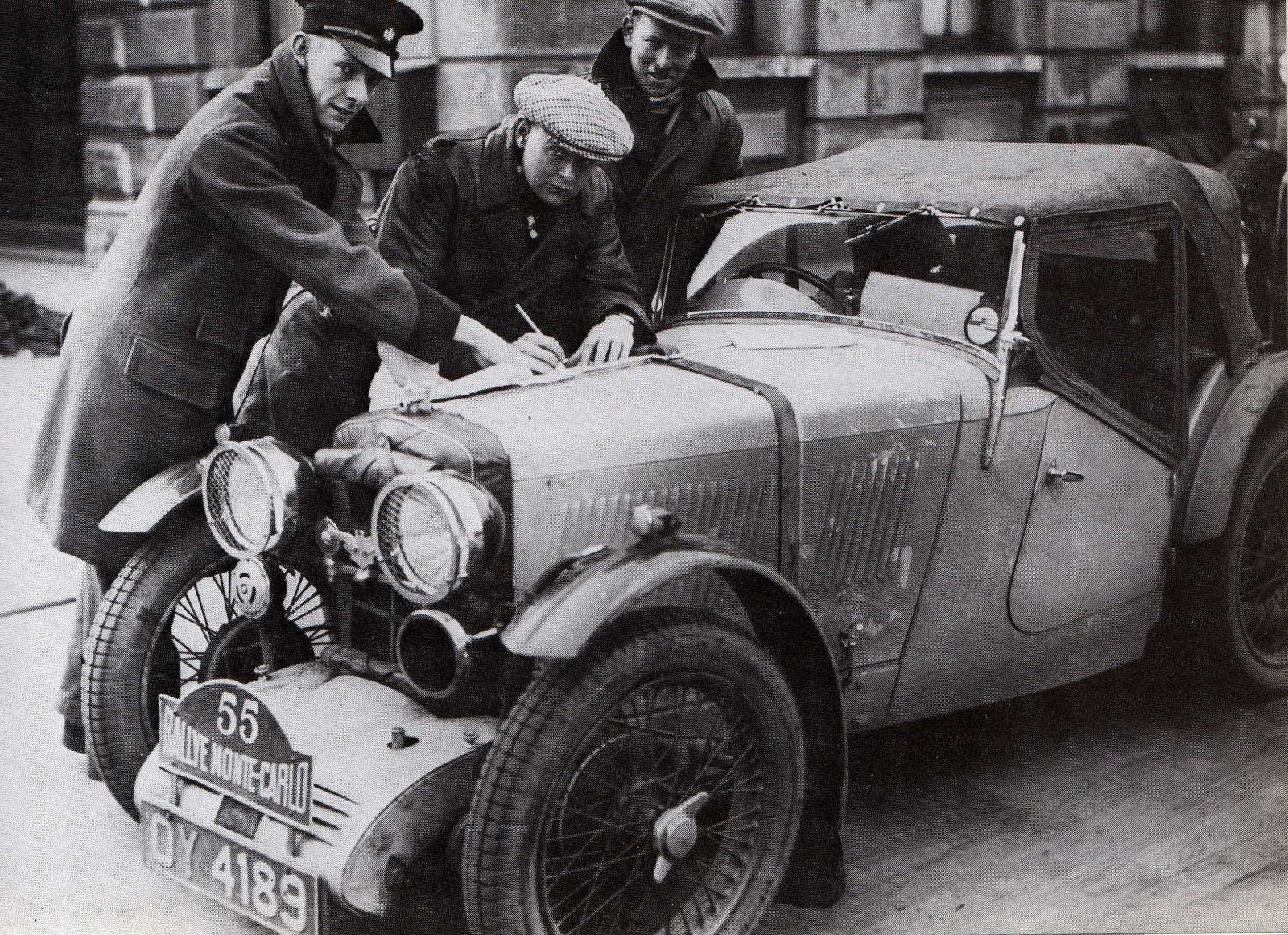 Historic Rally & Classic Race Cars: MG Midget Type J - O "Pequeno Notável"