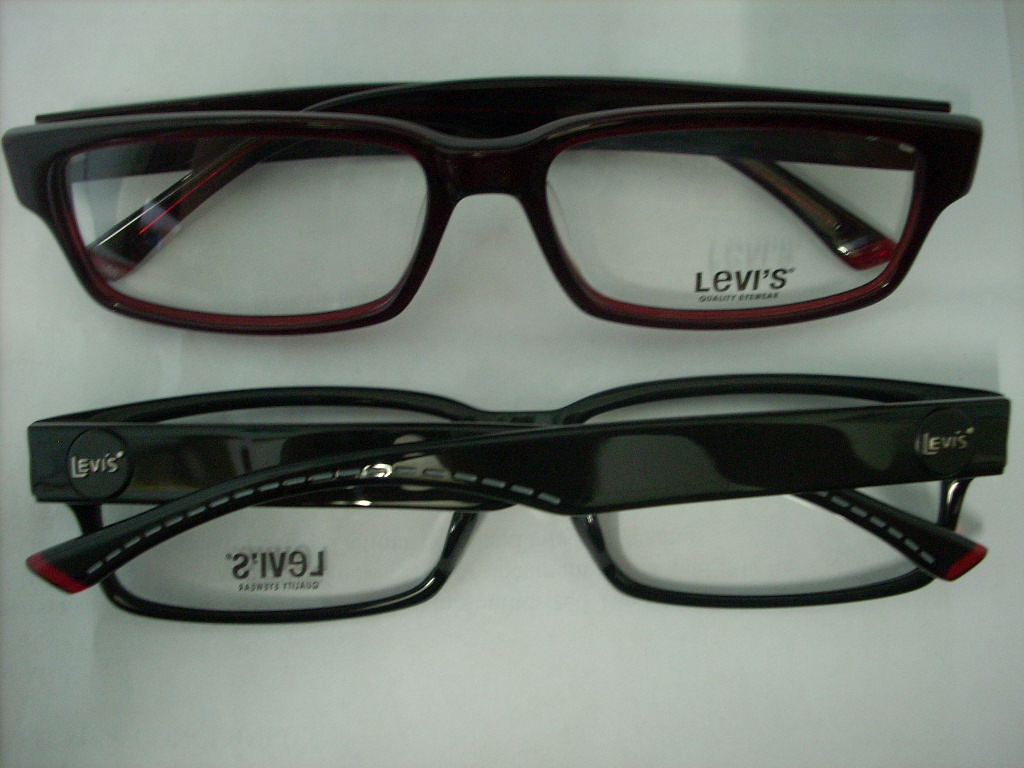 OPTICAL FRAME AND SUNGLASSESS: Levis optical frame