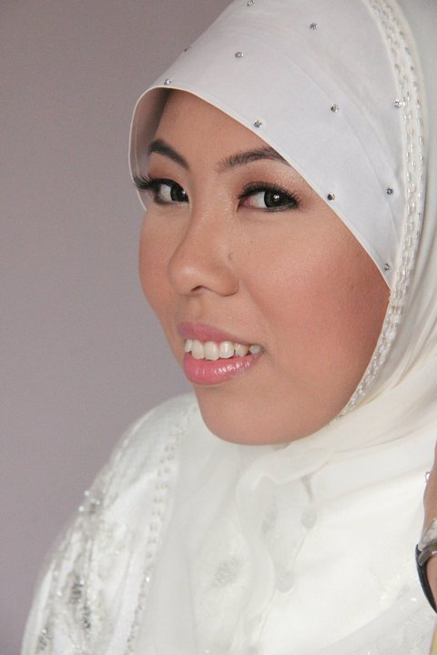 Puteri Impian Weddings: Makeup nikah Dhiya Liyana