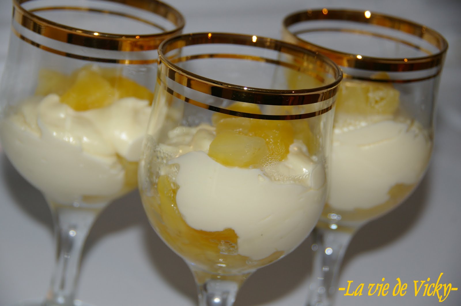 Ma petite vie!: Crème à l'ananas