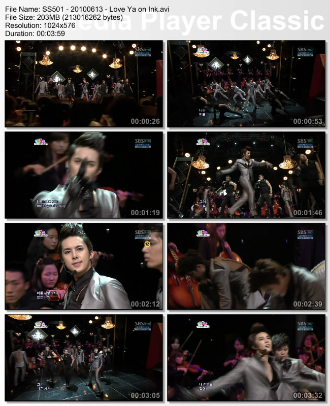 AzN Ongaku: [SS501] Love ya- SS501 on Inkigayo