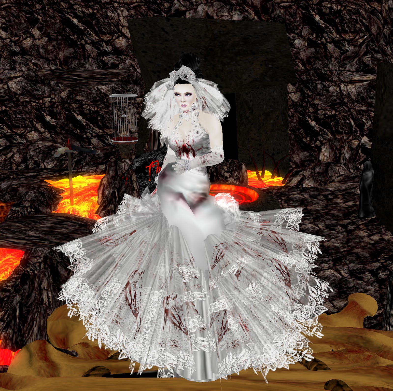 Virtually Classic Fashion: My sweet horror, my Halloween bride~Son!a ...